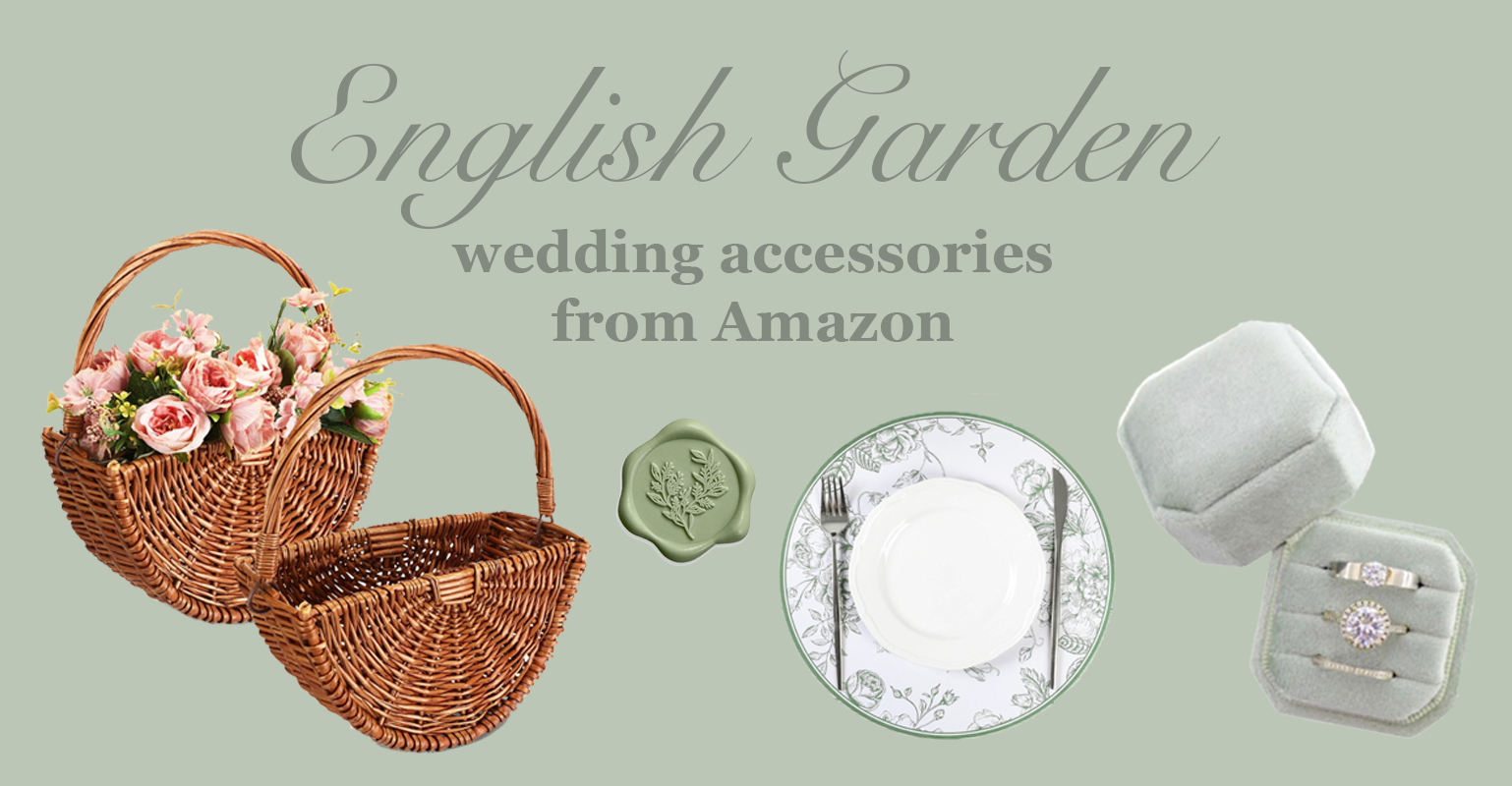 The Best English Garden Themed Wedding Amazon Finds - Katie Actually